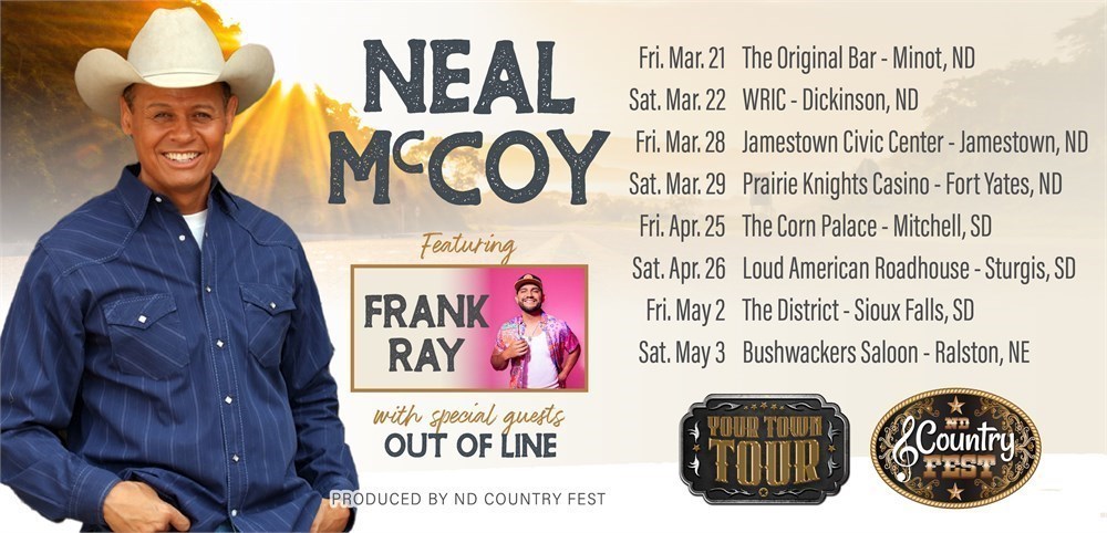 Wheeler Dealer - Neal McCoy - Your Town Tour - Jamestown - March 28th ...
